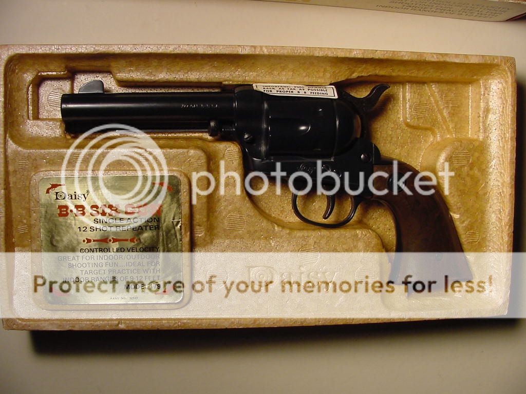 Unfired Nib Daisy 179 Colt Saa Bb Gun Crosman For Sale at GunAuction ...