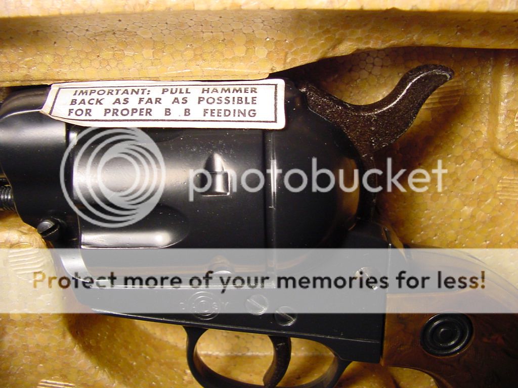 Unfired Nib Daisy 179 Colt Saa Bb Gun Crosman For Sale at GunAuction ...